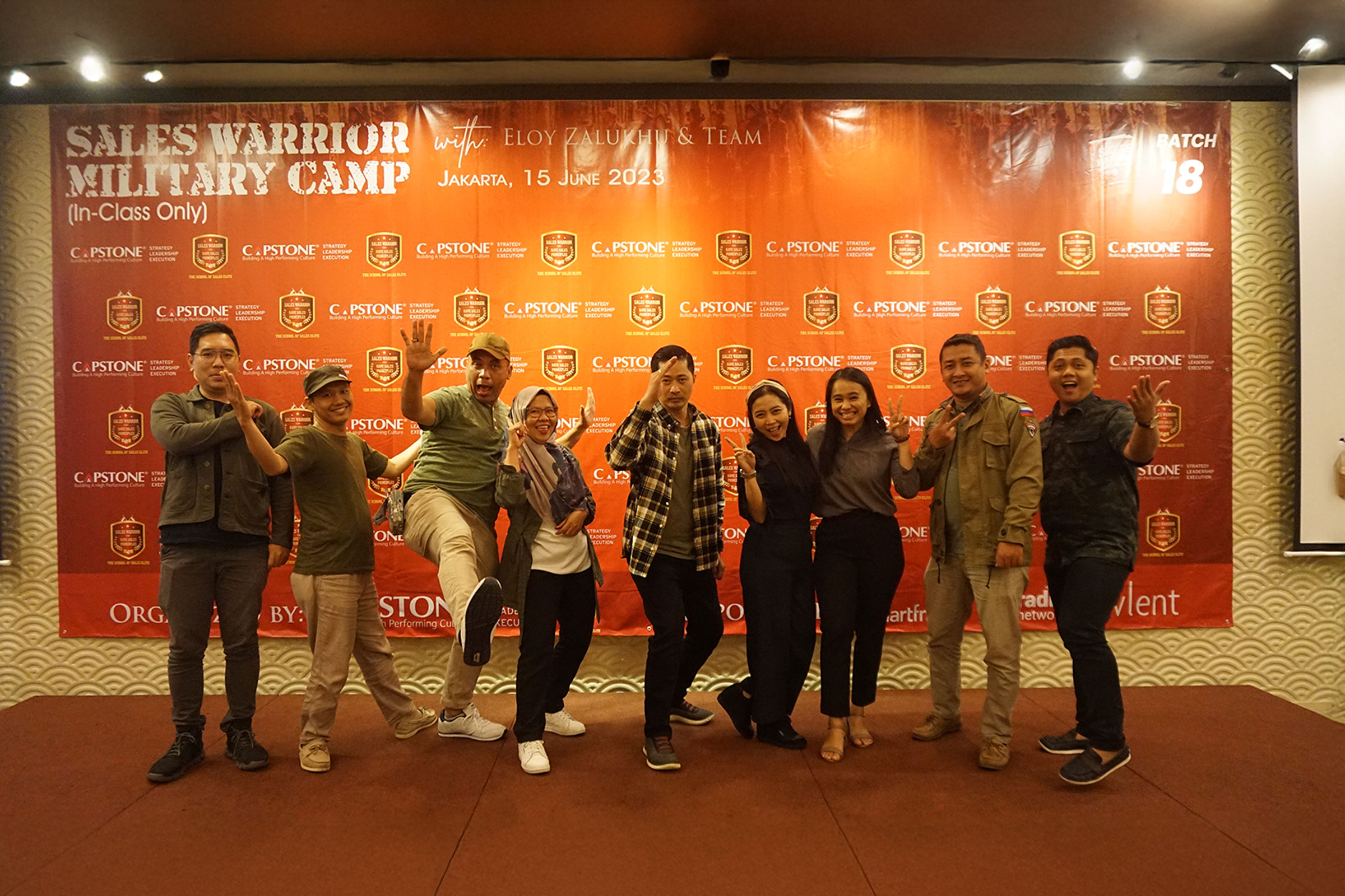 Sales Warrior Military Camp (SWMC) – CAPSTONE® Asia Servitama