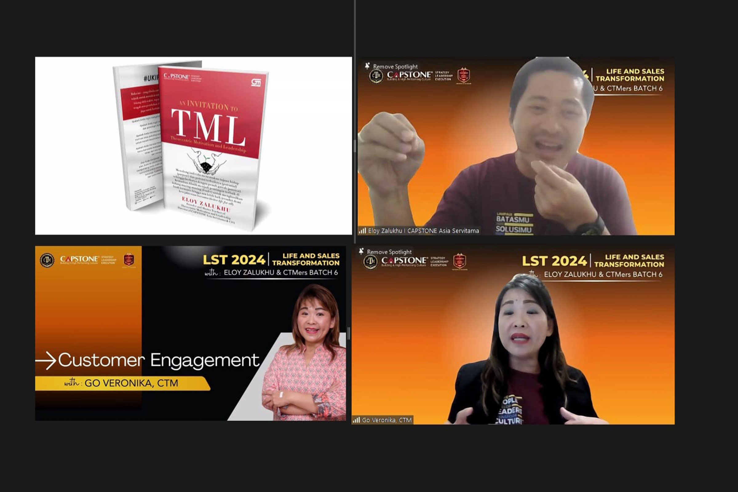 Life and Sales Transformation (LST) 2024 – CAPSTONE® Asia Servitama