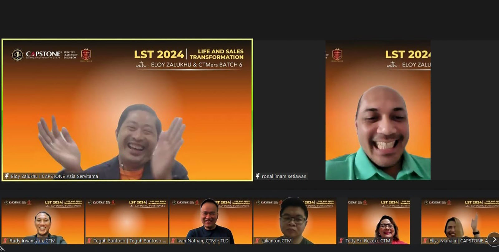 Life and Sales Transformation (LST) 2024 – CAPSTONE® Asia Servitama