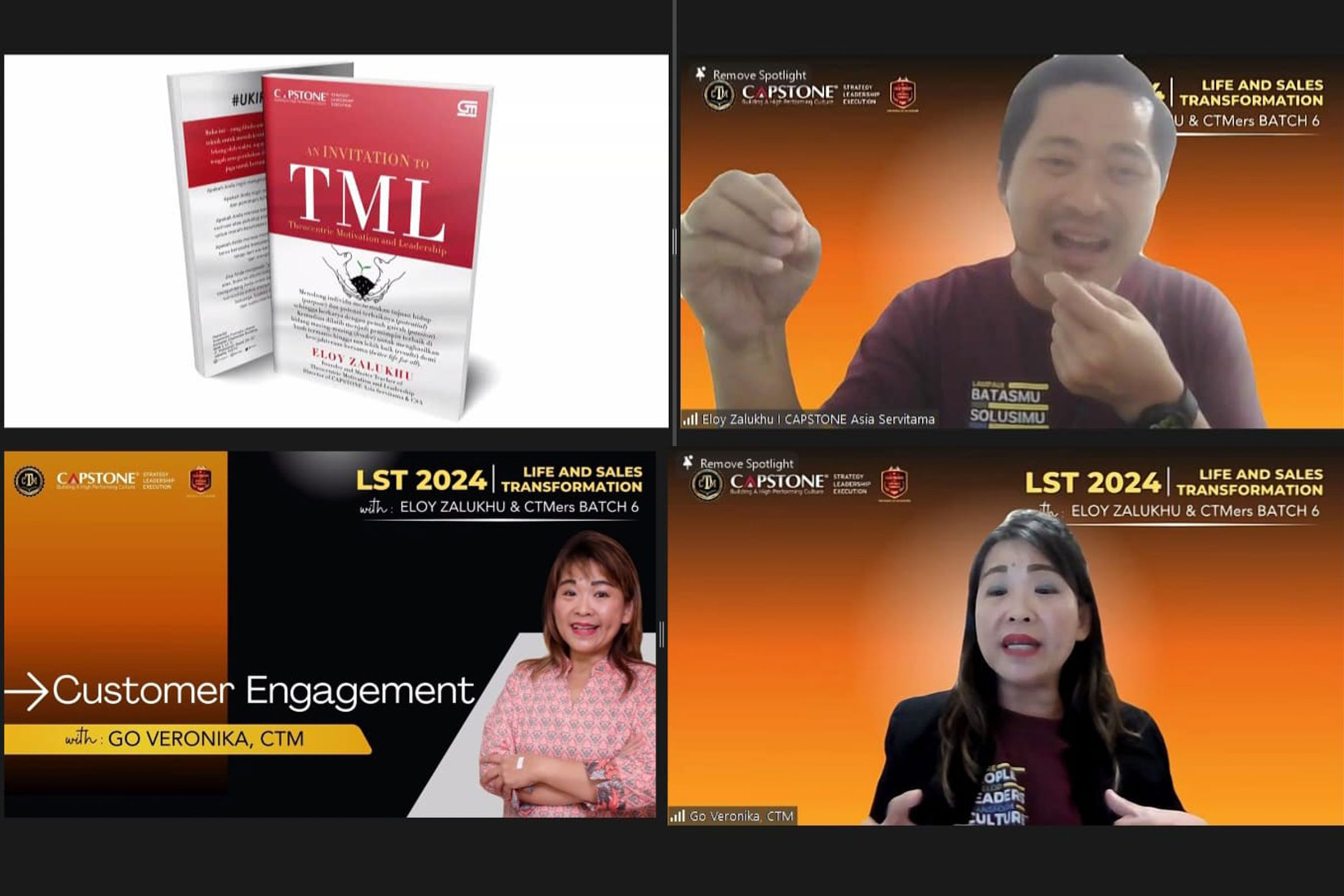 Life and Sales Transformation (LST) 2024 – CAPSTONE® Asia Servitama